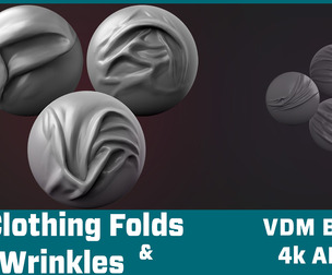 High Resolution Cloth Alpha Pack vol.1