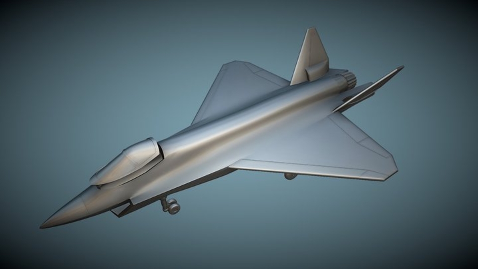 Sukhoi Su-75 Checkmate - 3D Printable Model