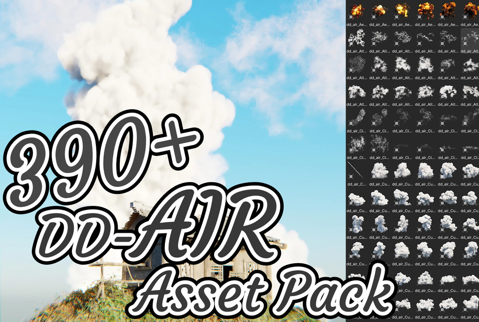 DD-AIR Asset Pack for Blender
