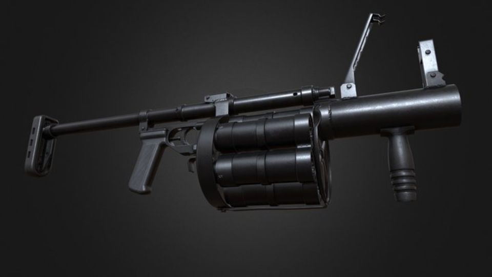 RG-6 Grenade Launcher PBR