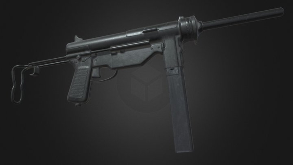 M3 Submachine Gun PBR