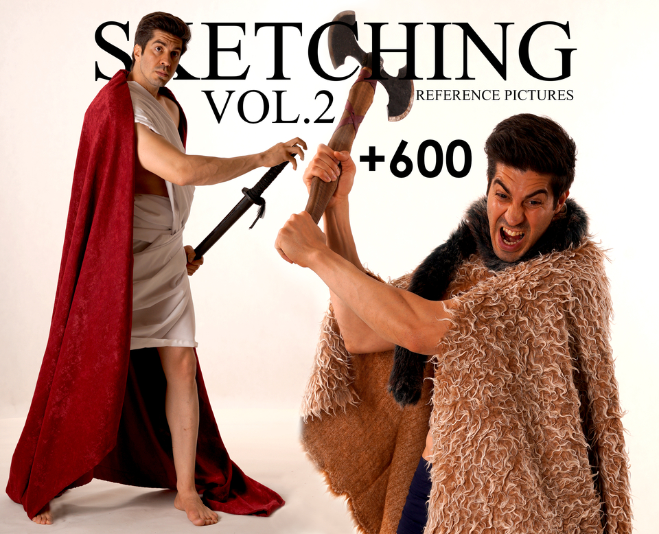 600 Daily Sketching Poses Reference Picture Vol 3