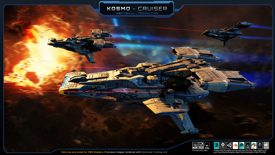 KOSMO Cruiser Spacecraft