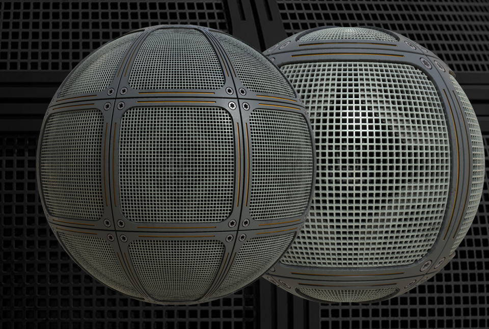 Sci Fi Material /4K Textures /.sbs/.sbsar