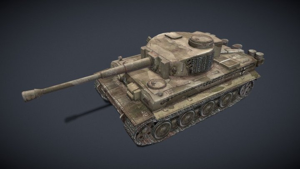 Panzer VI Tiger German Heavy Tank