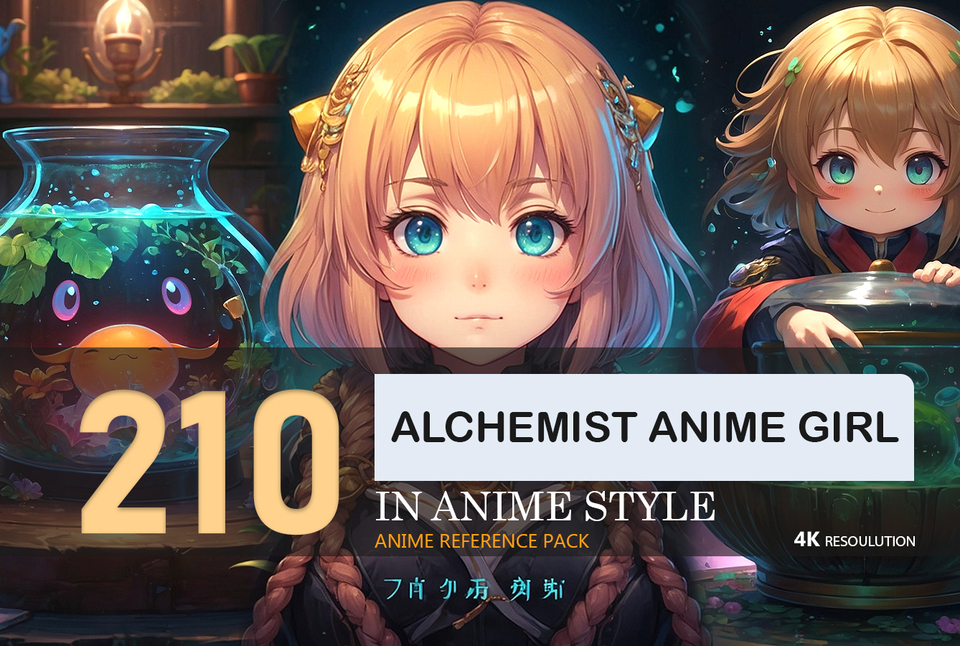 alchemist anime girl-4K