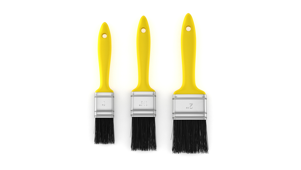 3 Brush Hand Tools Set