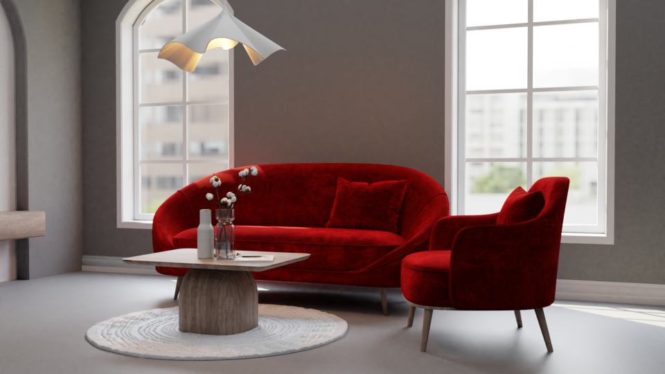 Living room - Interior Scene