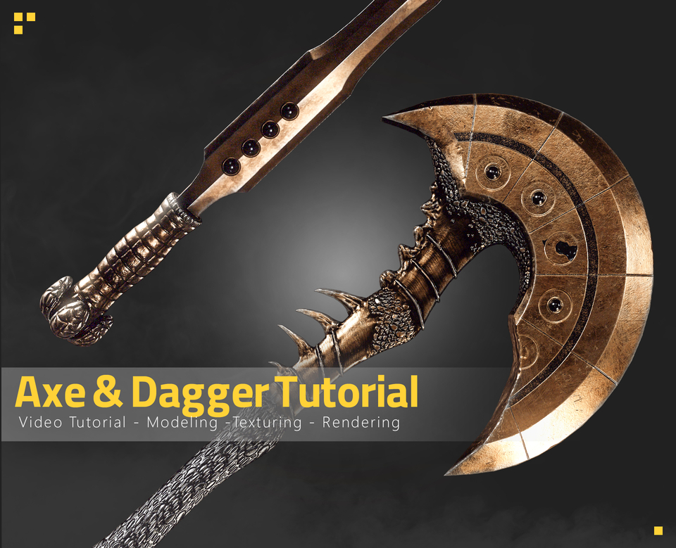 Axe & Dagger - Tutorial Full Process