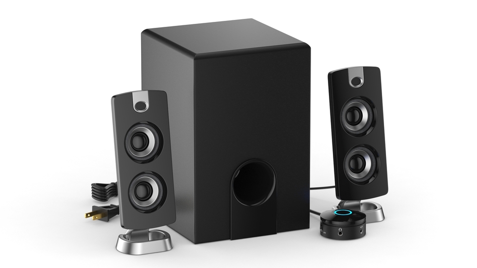 2.1 Speaker Sound System with Subwoofer