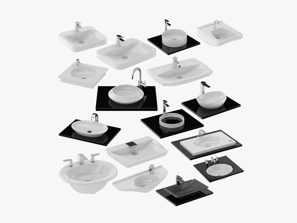 16 Lavatories Collection