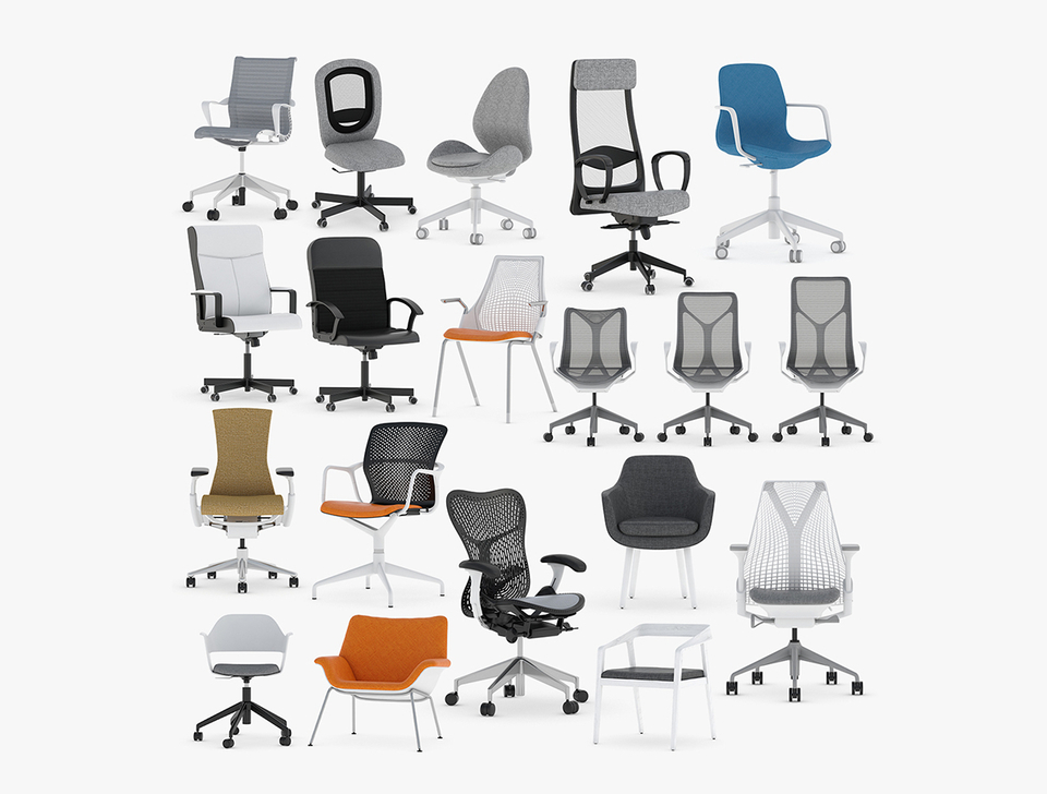 17 Office Chairs Collection