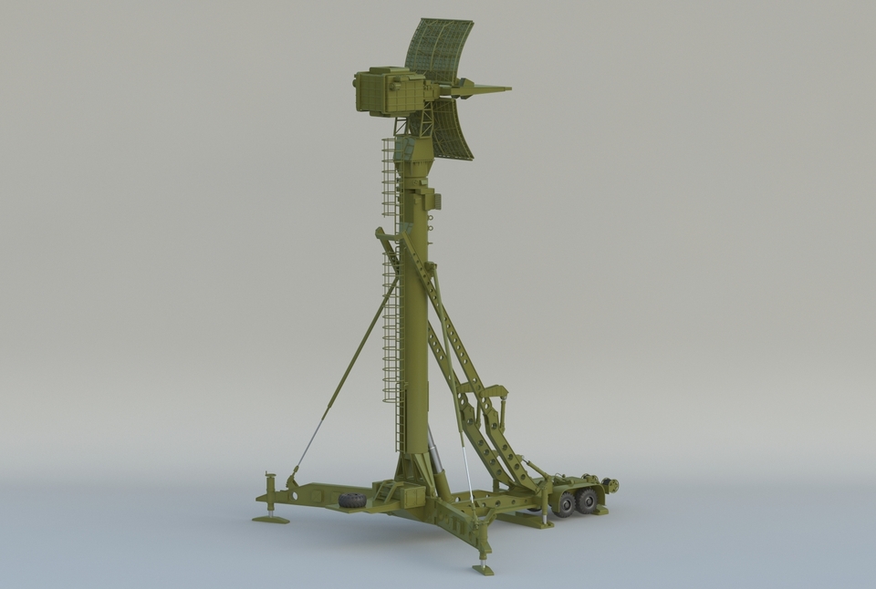 40V6MD Clam Shell Mast Radar