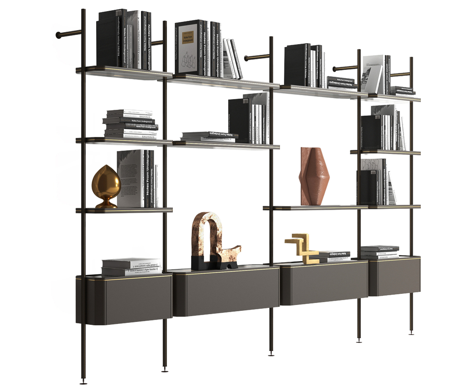 Radice bookcase by Natuzzi Italia
