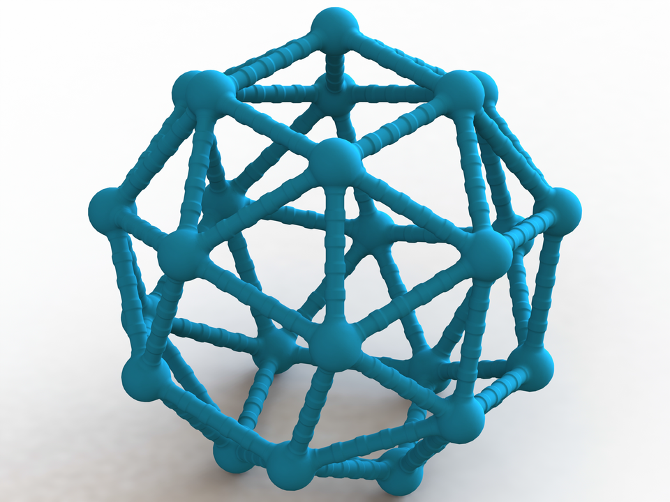 Snub Cube Structures with Atoms