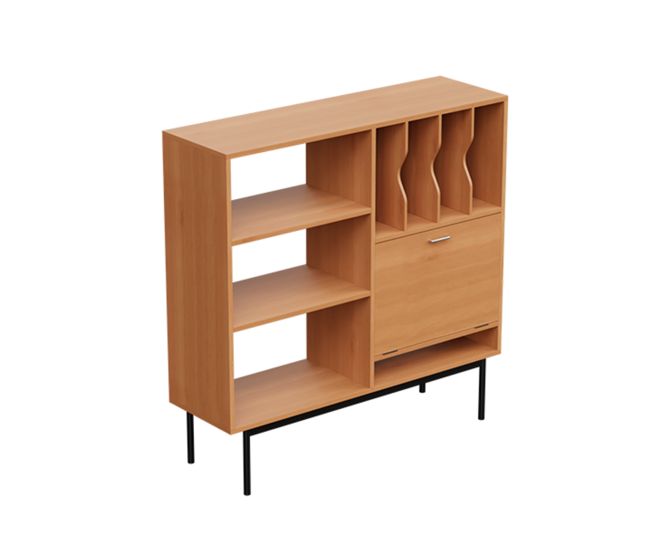 Mid-Century Modern Storage Unit