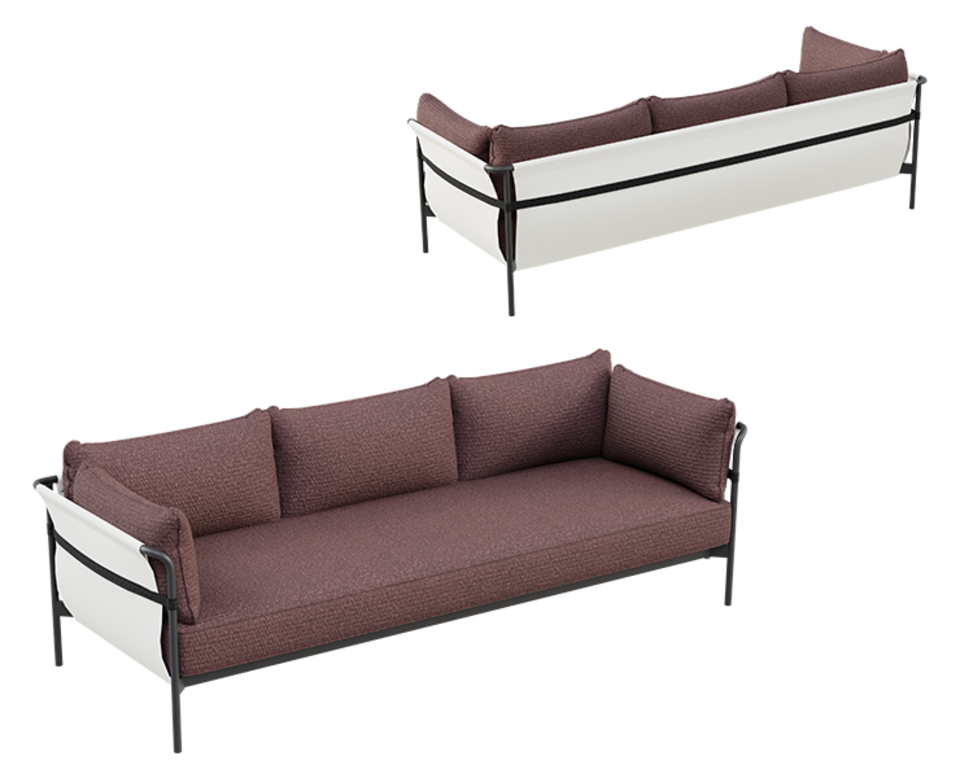 Contemporary Textured Sofa