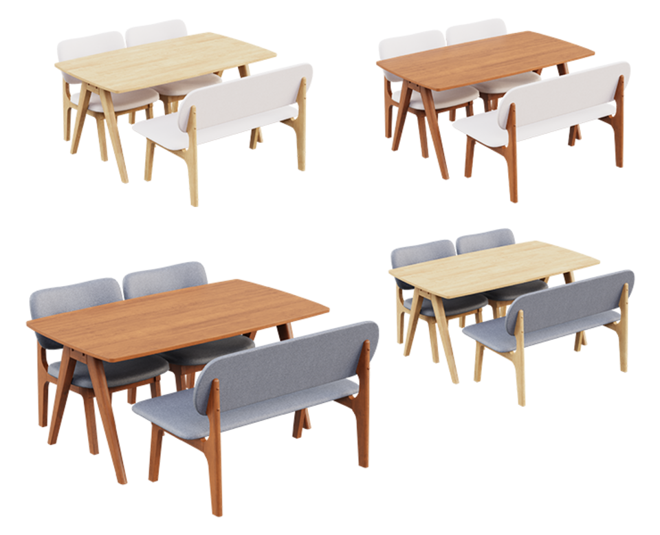 Modern Minimalist Dining Set