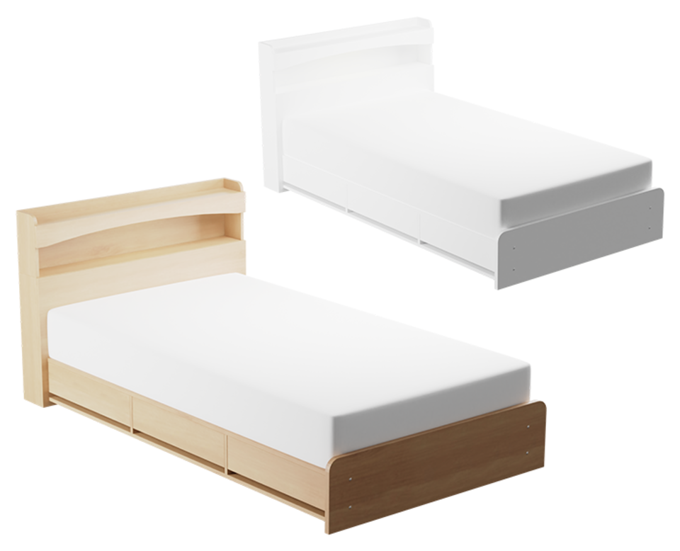 Minimalistic Single Bed