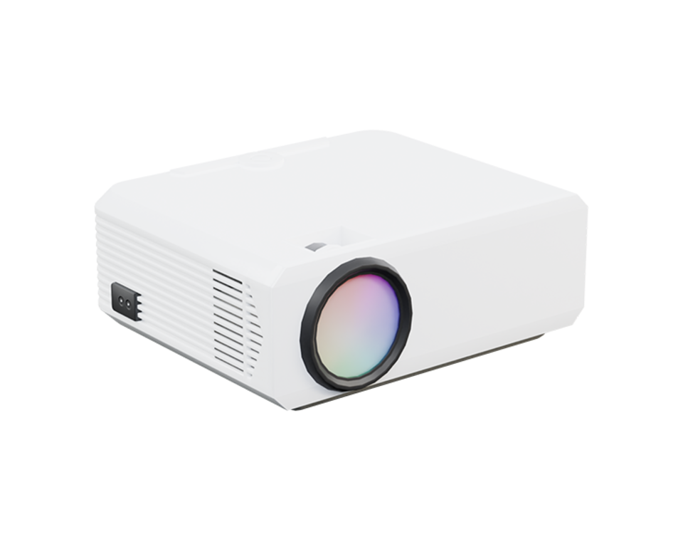 Portable Mini Projector 3D Model