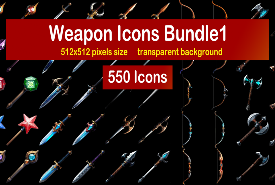 Weapon Icons Bundle1
