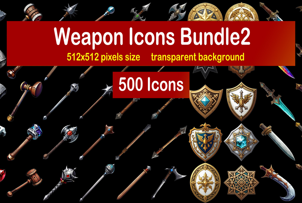 Weapon Icons Bundle2