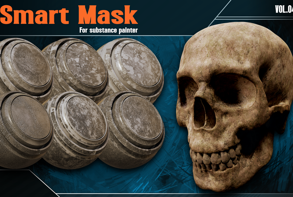 Free Smart Masks For Substance painter