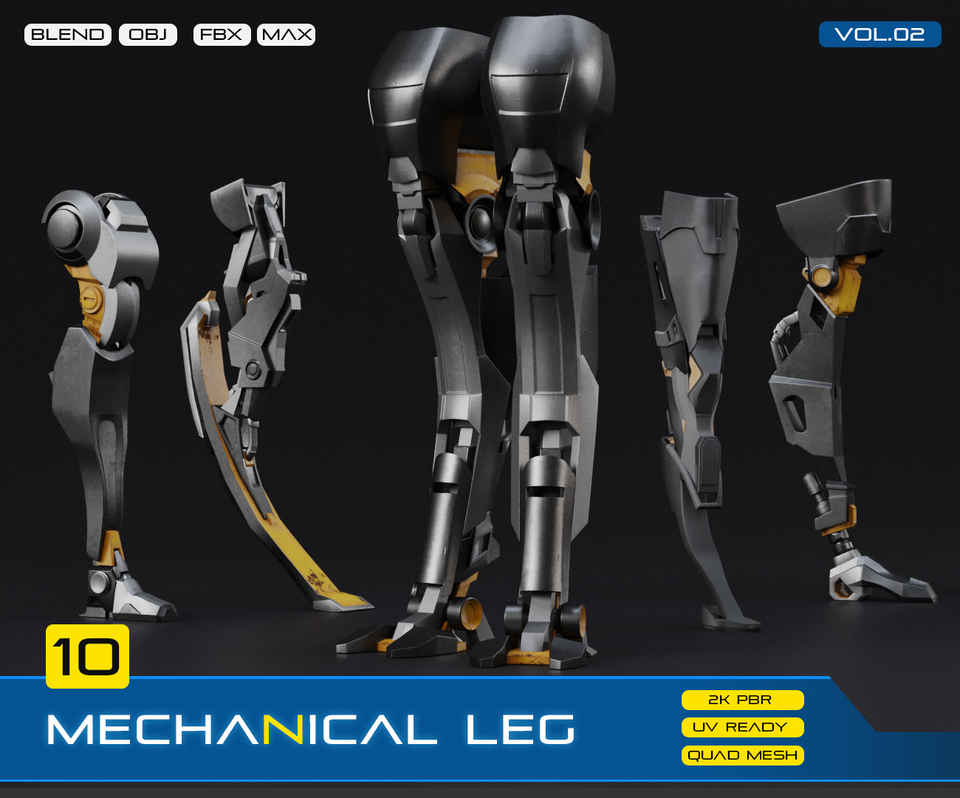 MECHANICAL LEG PACK+PBR_VOL.02