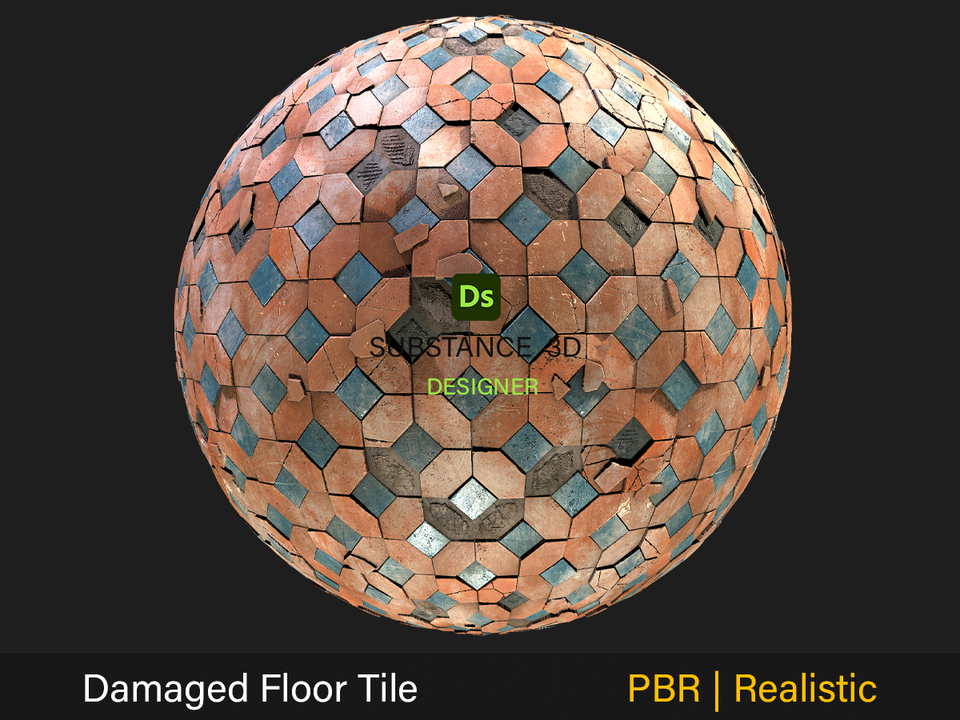 Damaged Floor Tile