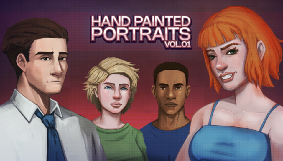 Hand painted portrait vol.1