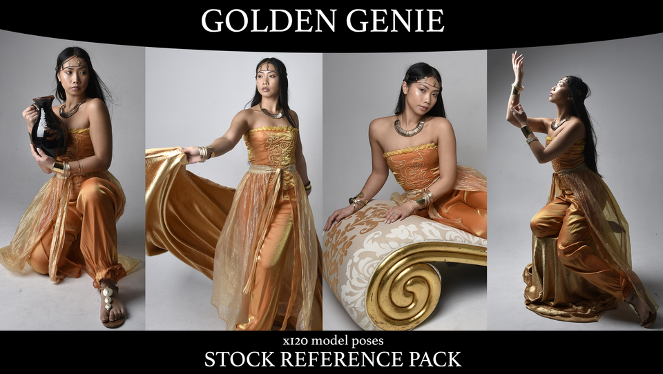 Rattana Gold Genie - Model Reference Pack