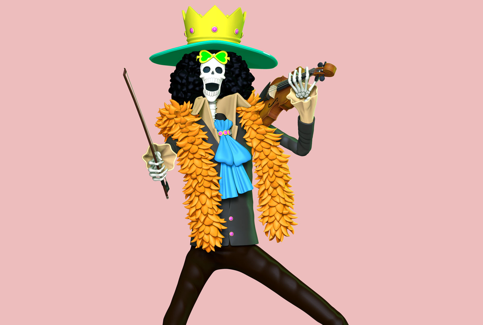 Brook and Violin - One Piece