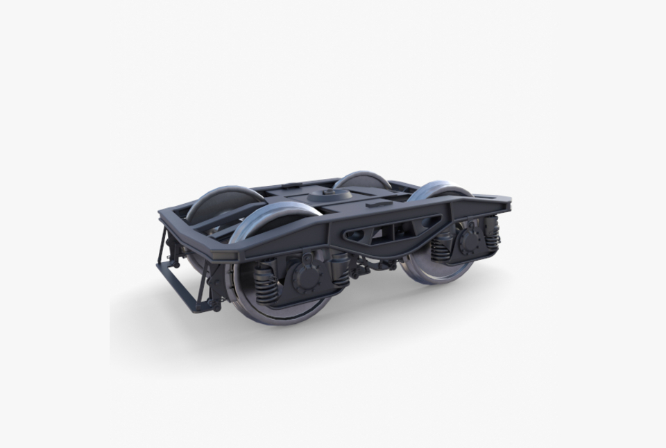 Train car bogie v1