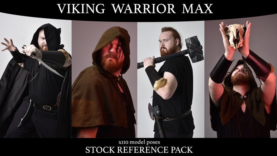 Viking Warrior Max - Stock Model Reference Pack