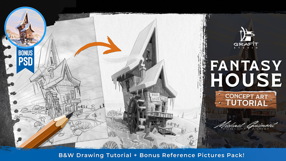 Concept Art Tutorial by Michael Guimont