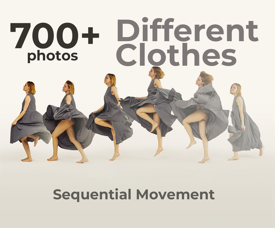 700+ Different Clothes ( Sequential Movement )
