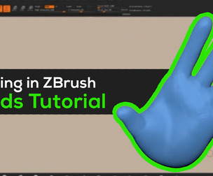 ZBrush Anatomy Sculpting: Hands
