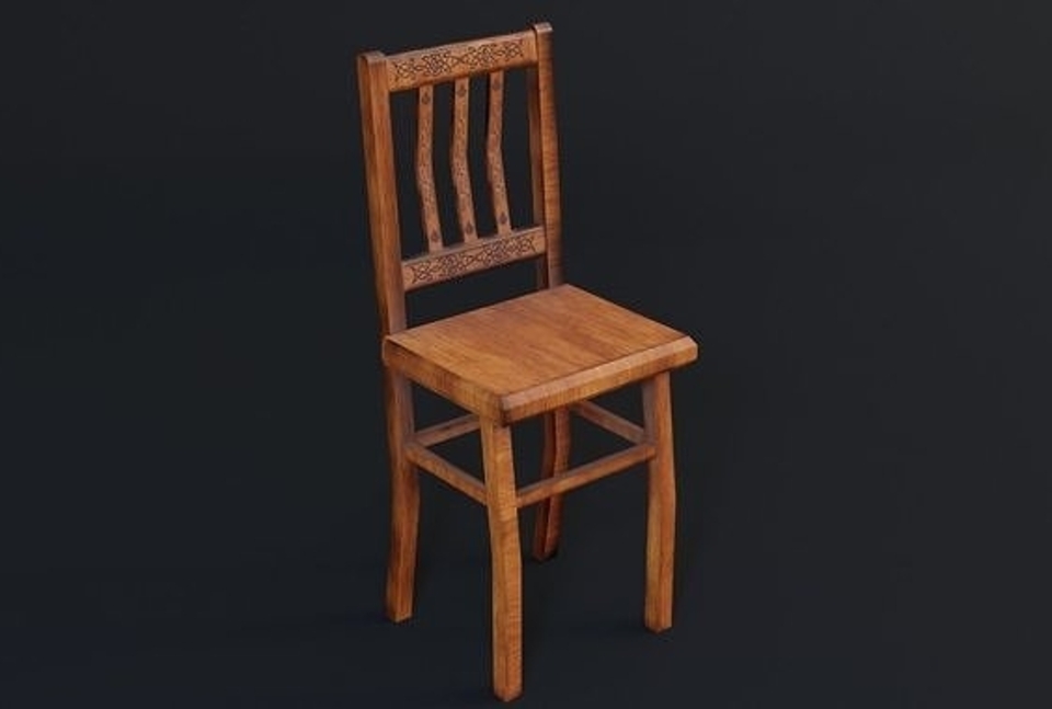 Chair Modular Pack - Low Poly PBR 3D Model