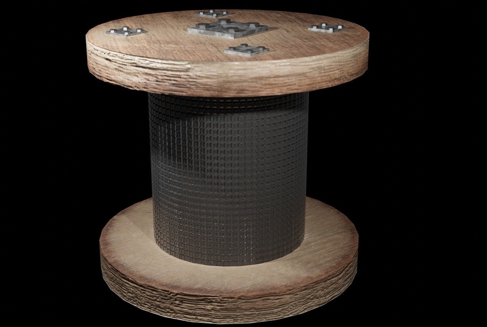 Pulley Game Ready - Low Poly PBR 3D Model