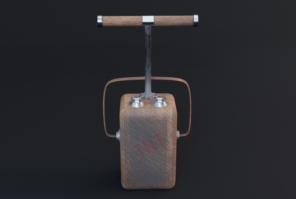 TNT Game Ready - PBR 3D Model
