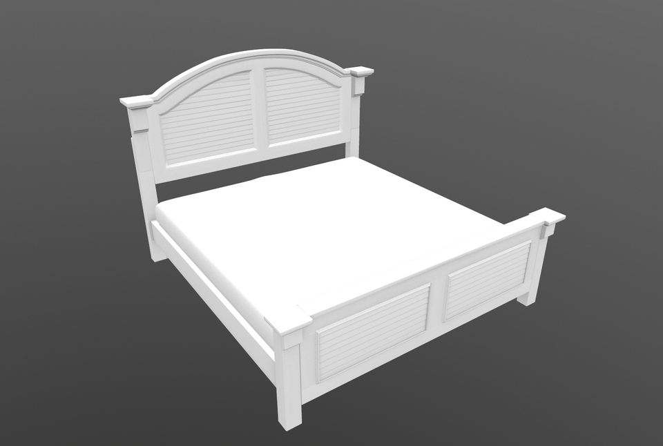 Bed 3D Model