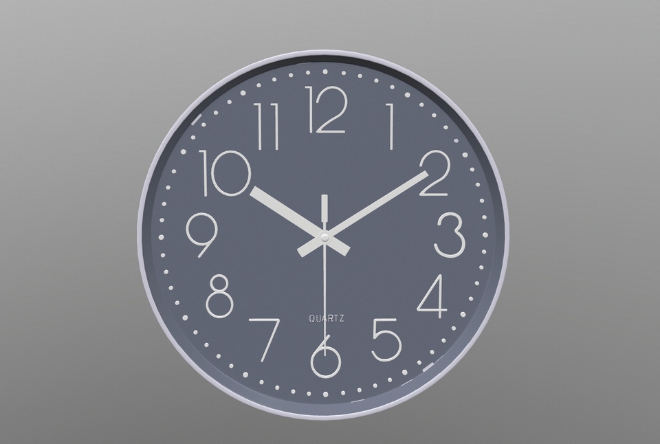 Analog Digital Wall Clock