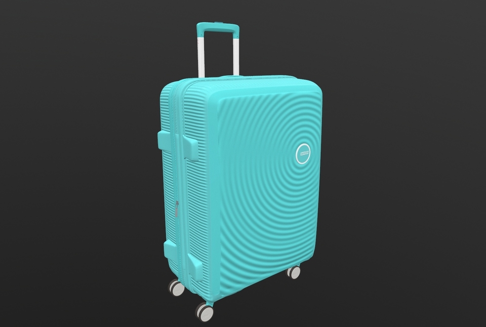 Trolley Bag 3D Model