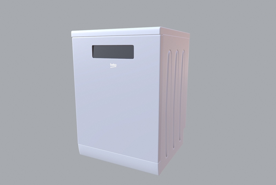 Dish Washer 3D Model
