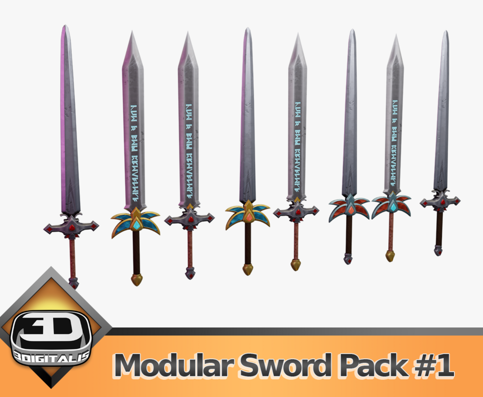 Modular Sword Pack #1