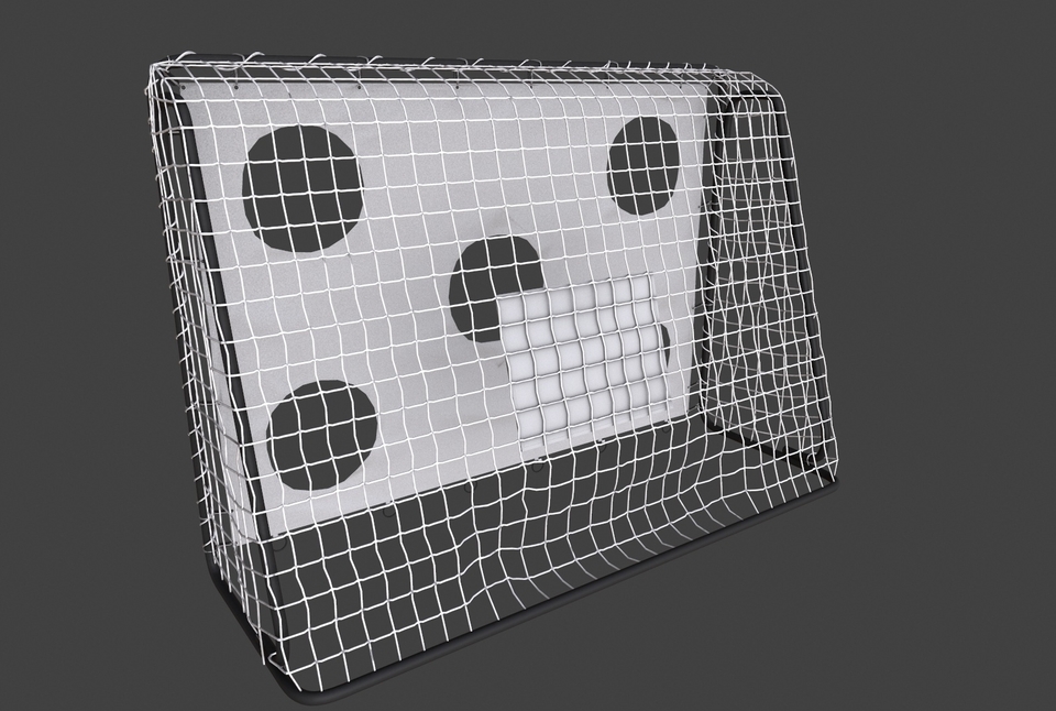 FootBall Training Net 3D Model