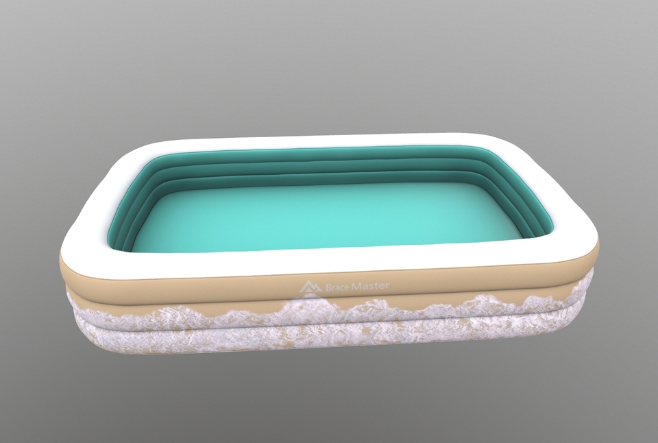 Brace Master Inflatable Swimming Pool 3D Model