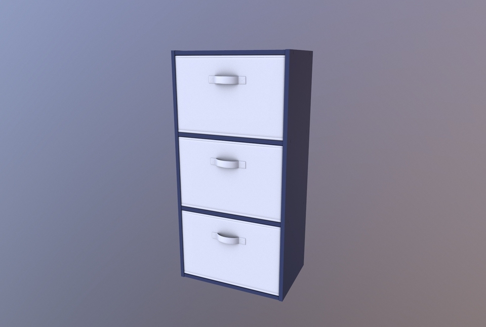 Storage Box 3D Model