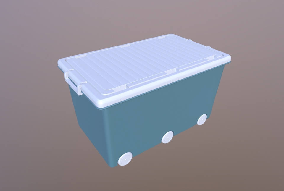 Stackable Storage 3D Model