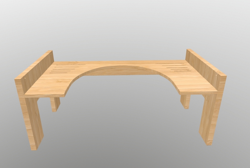 Desk 3D Model